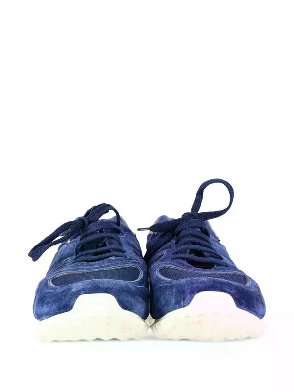 Valentino Garavani Mesh Suede Sneakers