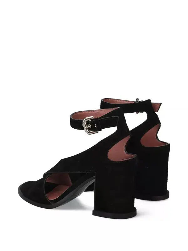 Premiata Crossover Ankle Strap Sandals - Black