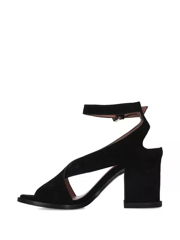 Premiata Crossover Ankle Strap Sandals - Black