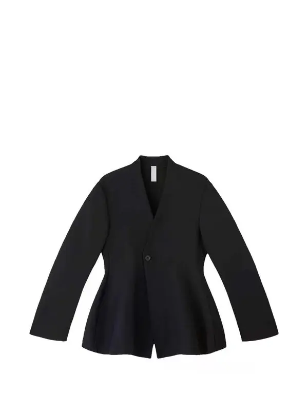 CFCL V-neck Single-button Jacket - Black