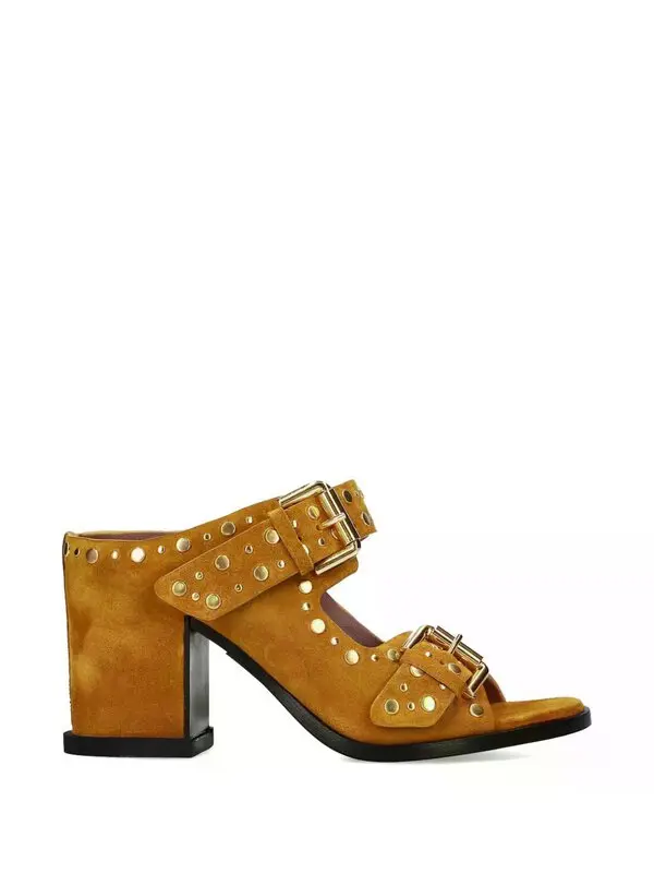 Premiata Studded Buckle Sandals - Yellow