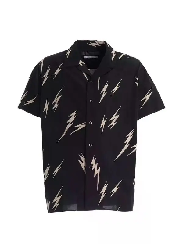Y'S YOHJI YAMAMOTO X Masses Lightning Bolt Shirt