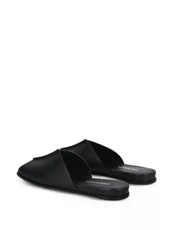 Premiata Squared Peep-toe Mules
