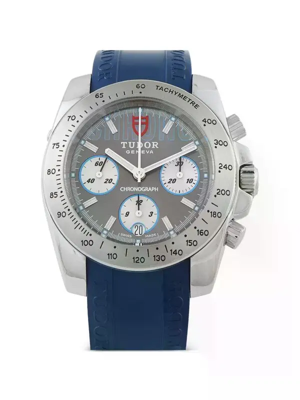 TUDOR Steel Chronograph 41mm Watch - Grey
