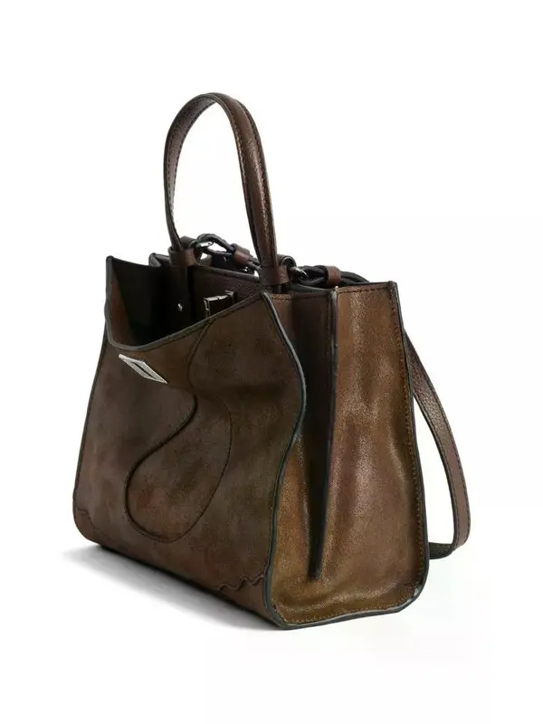 Zadig&Voltaire Jack Mini Suede Bag - Brown