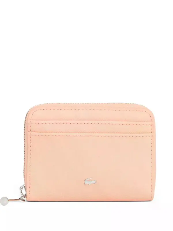 Lacoste Daily City Zip Cardholder Wallet - Pink