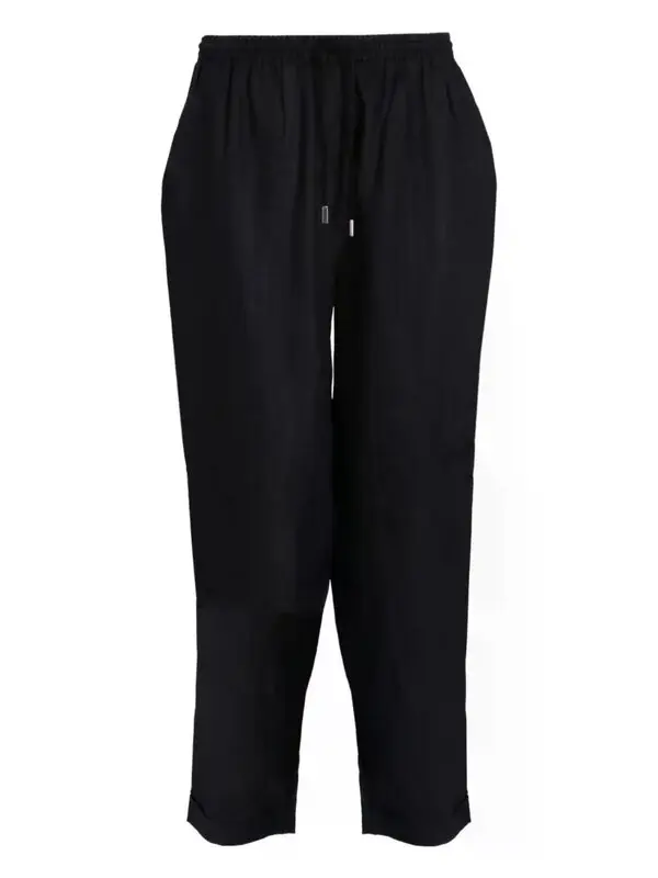 BOSS Elasticated Drawstring Trousers - Black