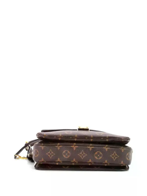 LOUIS VUITTON Pochette Metis Monogram Canvas Crossbody Bag - Brown