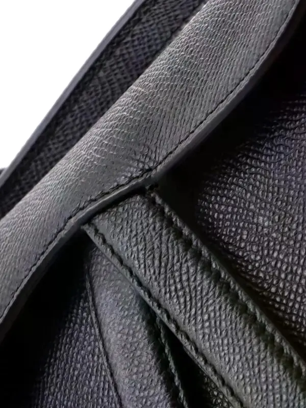 Dior Saddle Handbag Leather Mini Shoulder Bag - Black