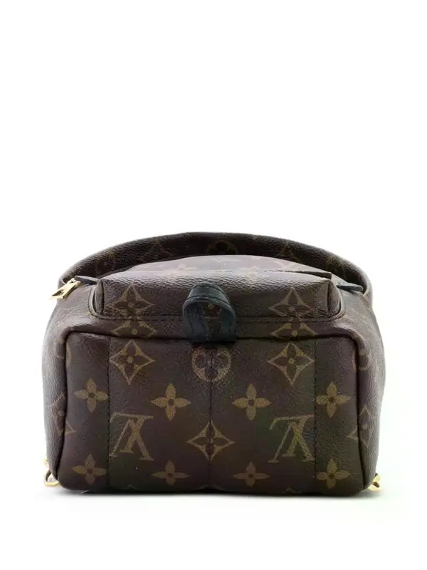 LOUIS VUITTON Palm Springs Monogram Canvas Mini Backpack - Brown
