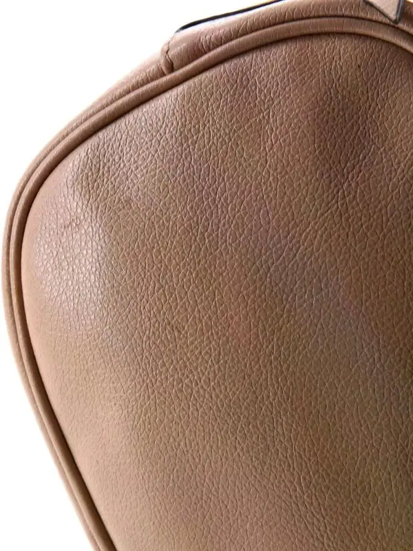 Prada Logo Drawstring Glace Calf Small Bucket Bag