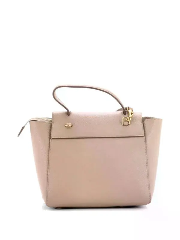 Celine Pico Shoulder Bag, Textured Leather, Belt Bag - Neutrals