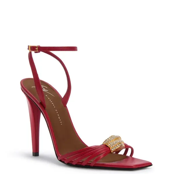 GIUSEPPE ZANOTTI Sunset Glow 105 Sandals - Red