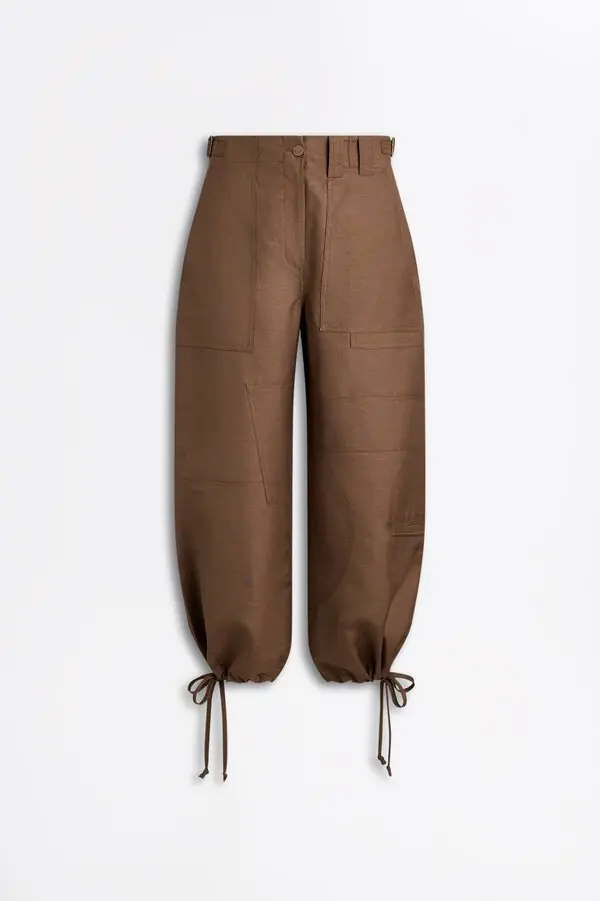 Scanlan Theodore Cargo Cropped Trousers - Spice