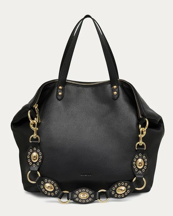 AIMEE Roma Convertible Tote - Black