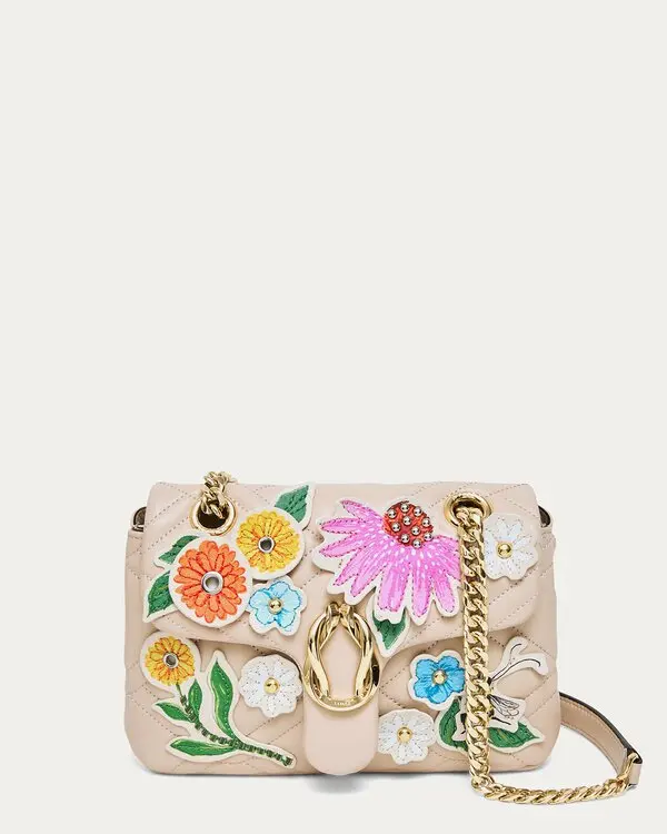 AIMEE Unity Novelty Box Shoulder Bag - Floral Collage
