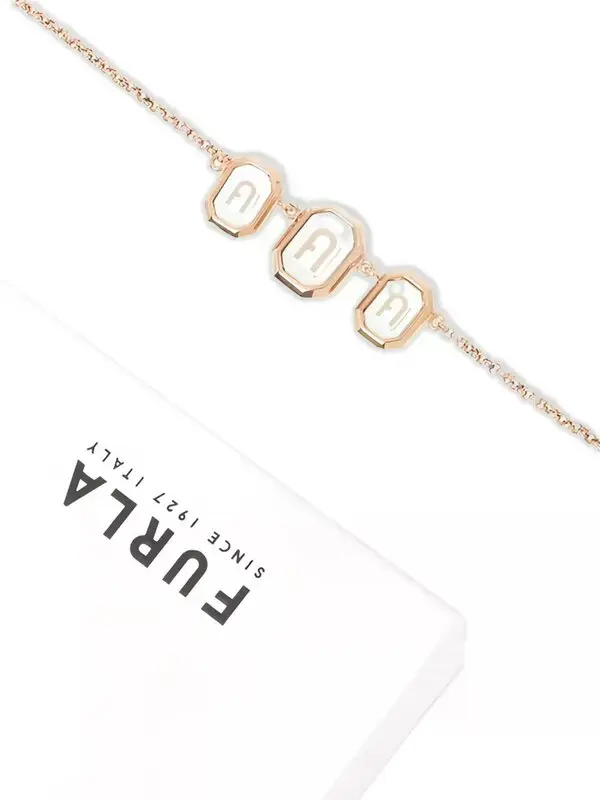 Furla Octagon Pendant Necklace