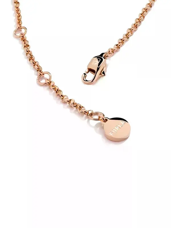 Furla Octagon Pendant Necklace