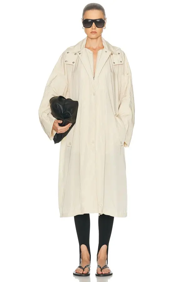 Sportmax Gatto Raincoat - Vanilla