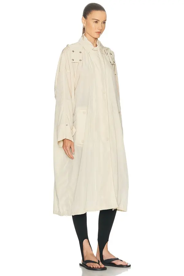 Sportmax Gatto Raincoat - Vanilla