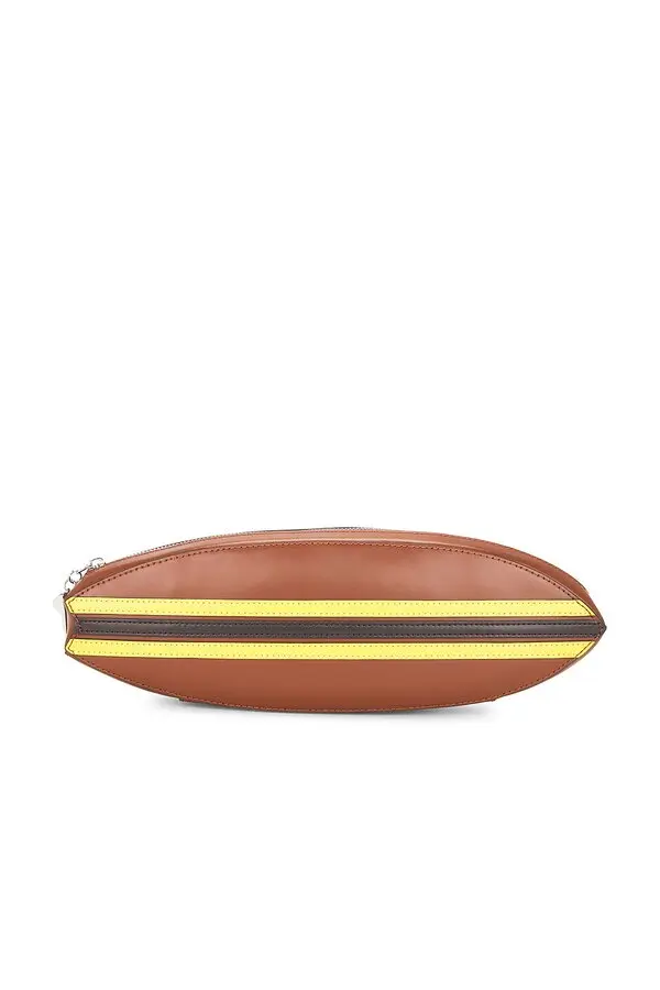Staud Surfboard Clutch - Tabac