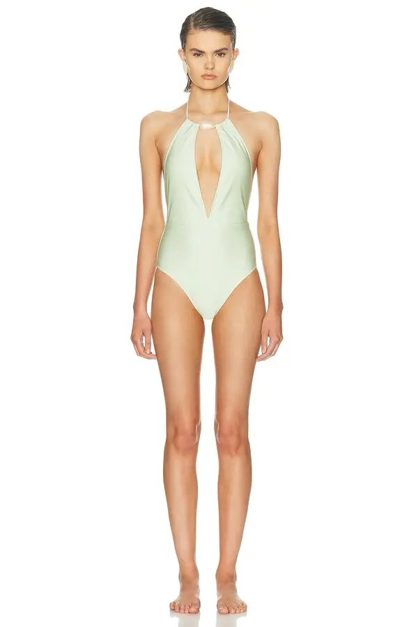 SHANI SHEMER Lennox One-piece Swimsuit - Mint