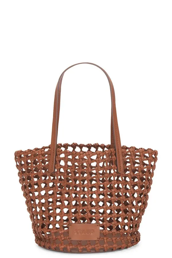 Staud Caro Bucket Bag - Tan