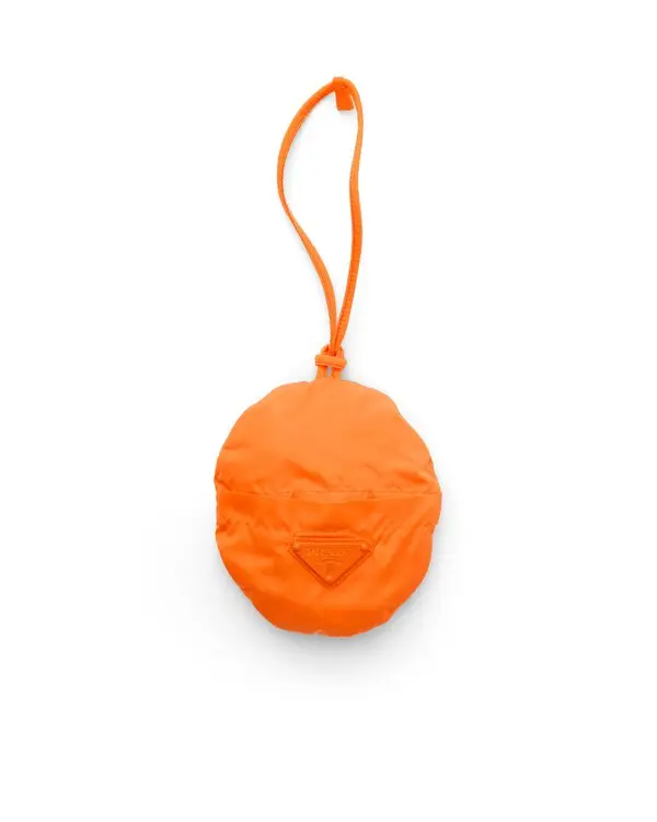 Prada Foldable Re-nylon Bucket Hat - Orange