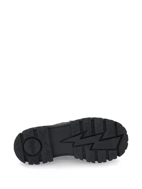 BUFFALO Eyelet Combat Boots
