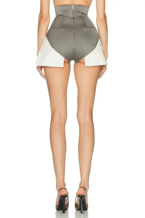 Rick Owens Dirt Cutoff Short - Euca