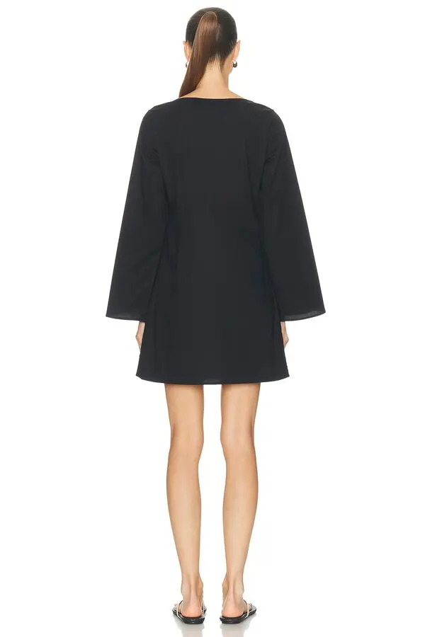 MARLIES GRACE Ocean Mini Dress - Black