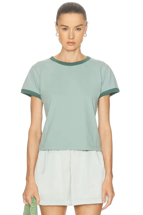 LESET Margo Ringer Tee - Eucalyptus & Basil