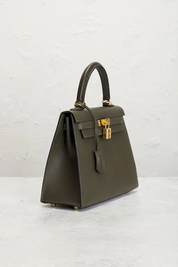 Hermès Epsom Kelly 25 Sellier Handbag