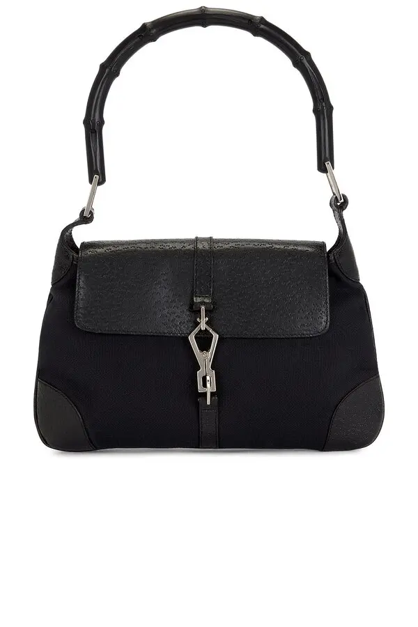 Gucci Bamboo Jackie Hobo Bag - Black