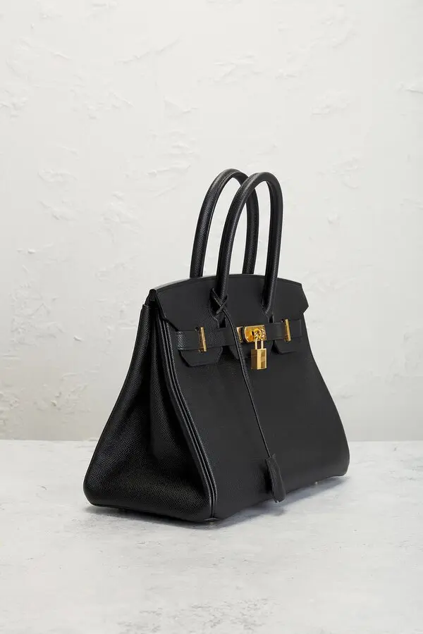 Hermès Epsom Birkin 30 Handbag - Noir