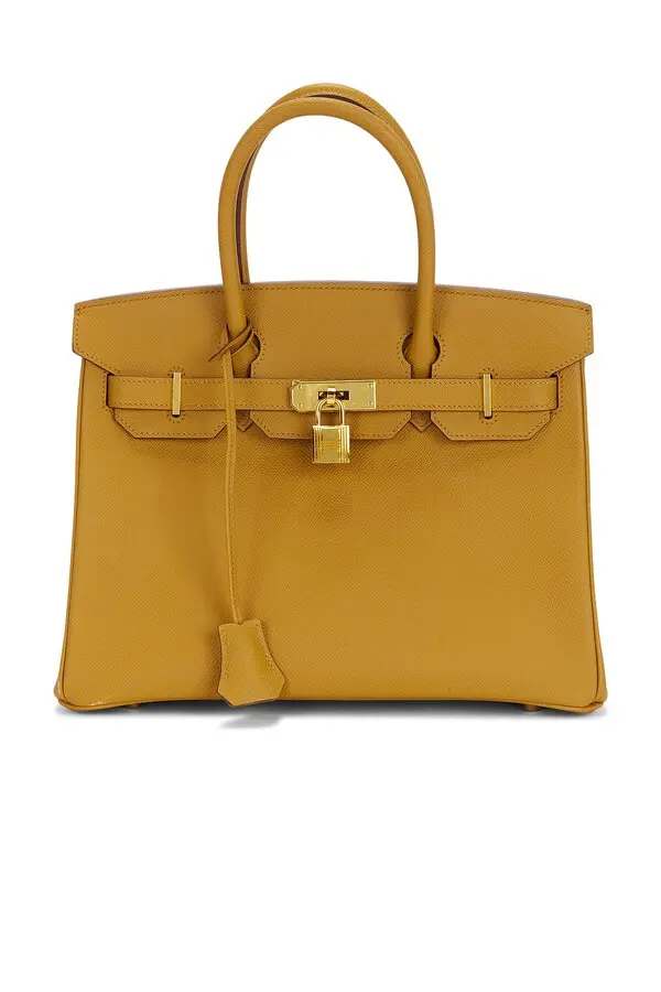 Hermès Epsom Birkin 30 Handbag In Tan - Sesame