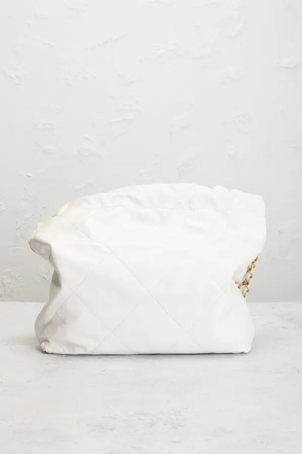 Chanel Calfskin Small 22 Hobo Bag