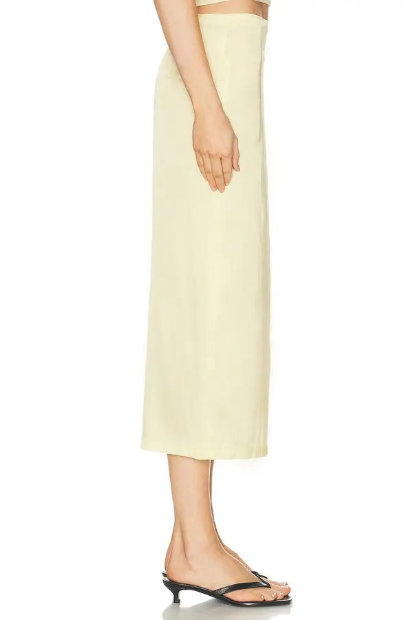 Enza Costa Lustre Column Skirt