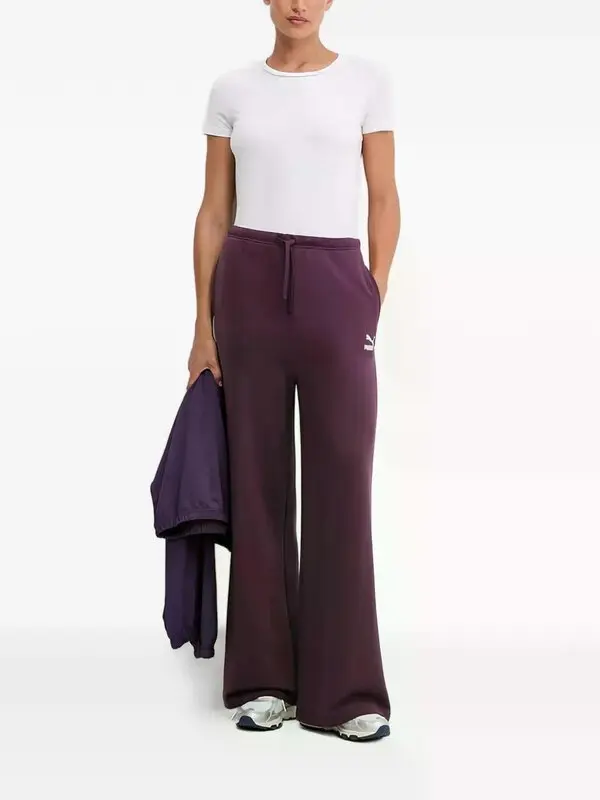 PUMA Drawstring Wide-leg Trousers