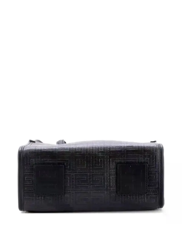 Givenchy G-4g Embossed Coated Canvas Mini Tote Bag
