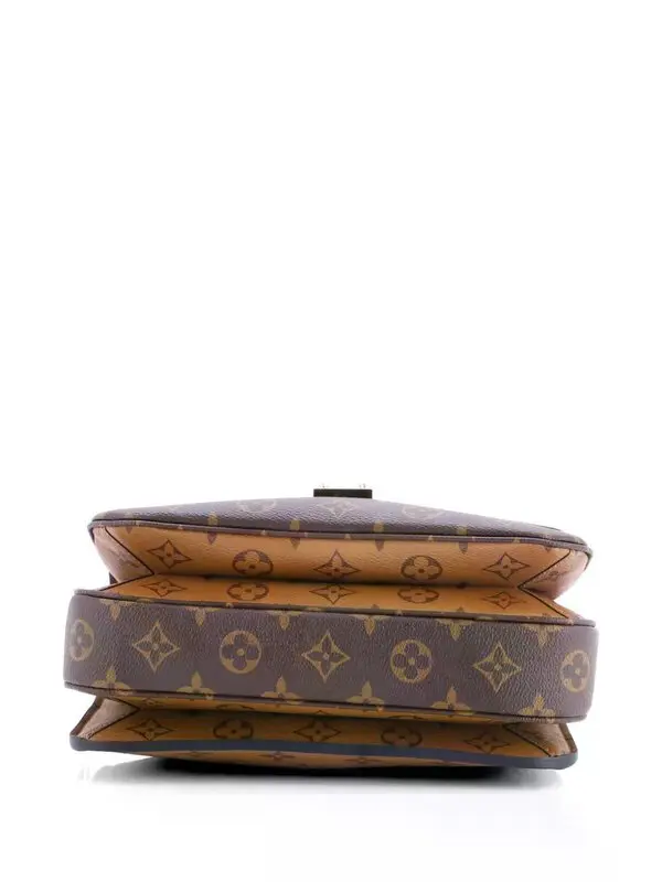 LOUIS VUITTON Pochette Metis Reverse Monogram Canvas Crossbody Bag - Brown