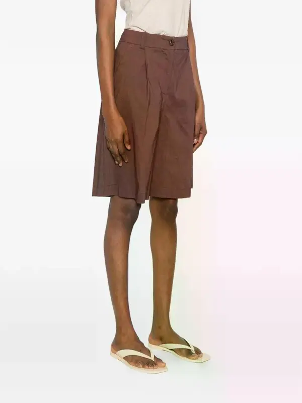 Pinko Tailored Linen-blend Shorts