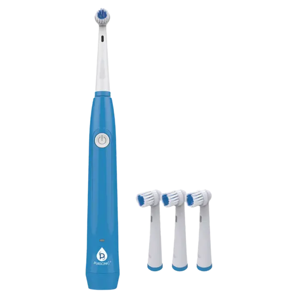 PURSONIC Usb Rechargeable Electric Rotary Toothbrush White - One-color