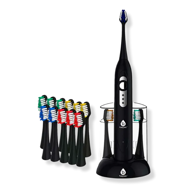 PURSONIC Spm Electric Movement Rechargeable Electric Toothbrush - Black