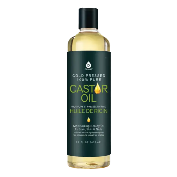 PURSONIC 100% Pure Cold Pressed Castor Oil - One-color