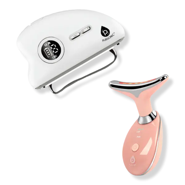 PURSONIC 7-in-1 Led Light Therapy Beauty Face & Body Wands - One-color