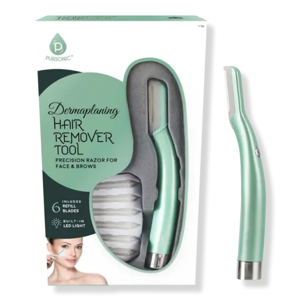 PURSONIC Precision Dermaplaning Hair Remover Tool - One-color
