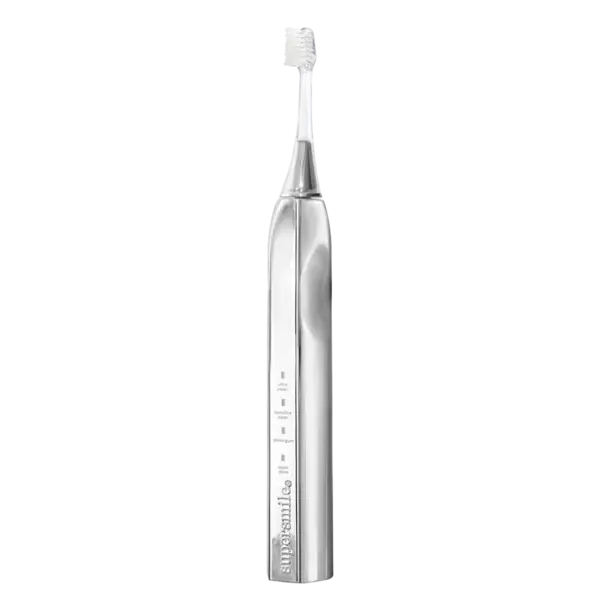 SUPERSMILE Zina45 Sonic Pulse Toothbrush With Case - Chrome Silver