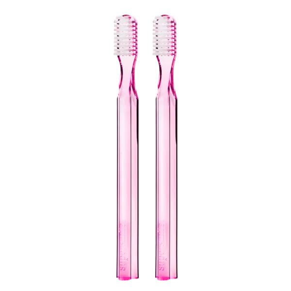 SUPERSMILE New Generation 45° Patented Long Toothbrush - Pink