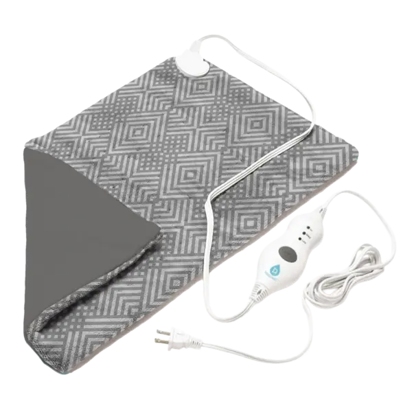 PURSONIC Extra Large Electric Heating Pad Grey - One-color